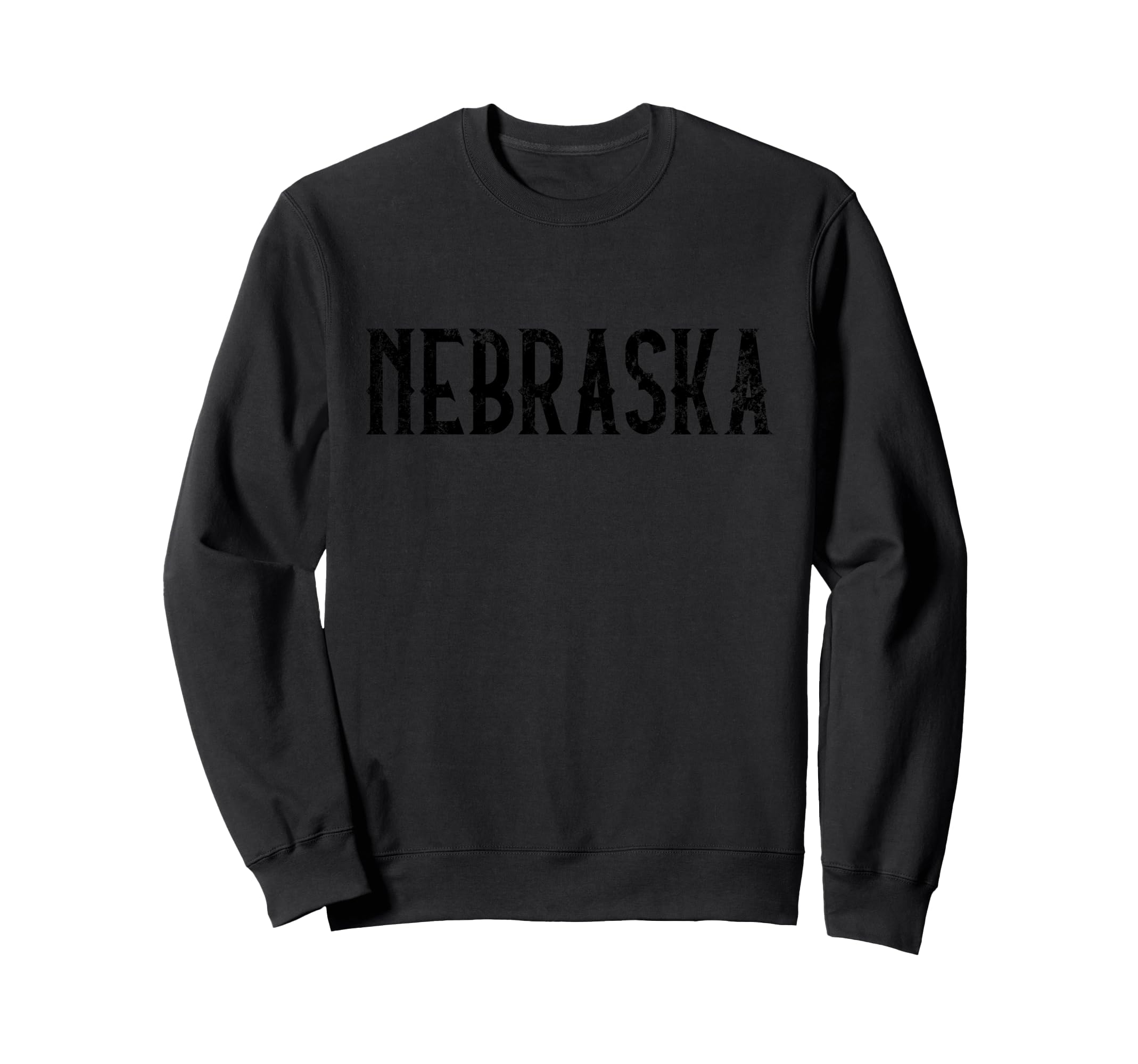Amazon.com: Nebraska Vintage Script NE Apparel Sweatshirt : Clothing ...