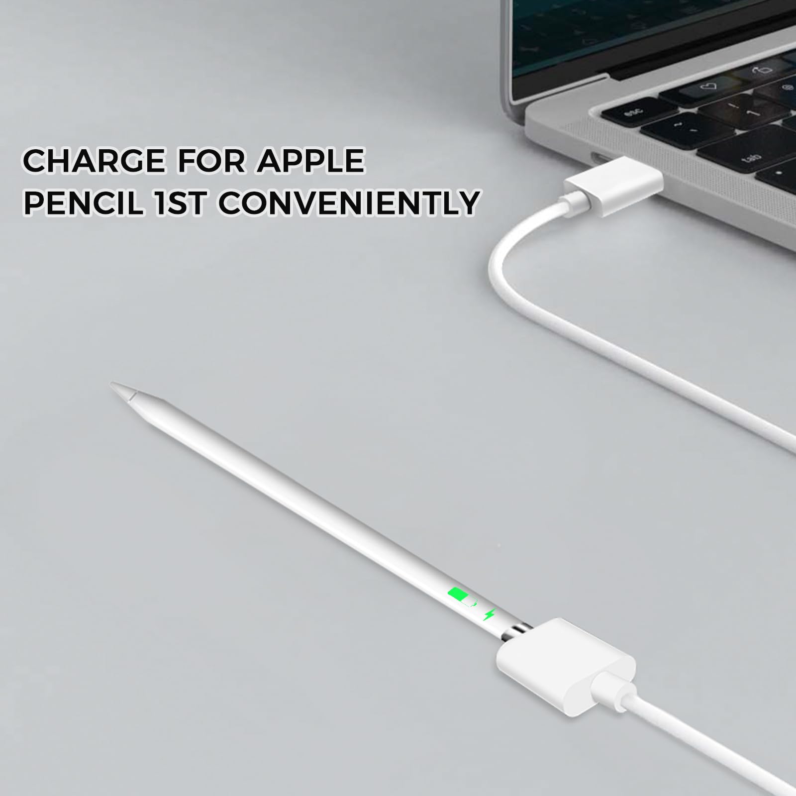 Snapklik.com : Pencil Charger Adapter For Apple Pencil 1st Generation ...