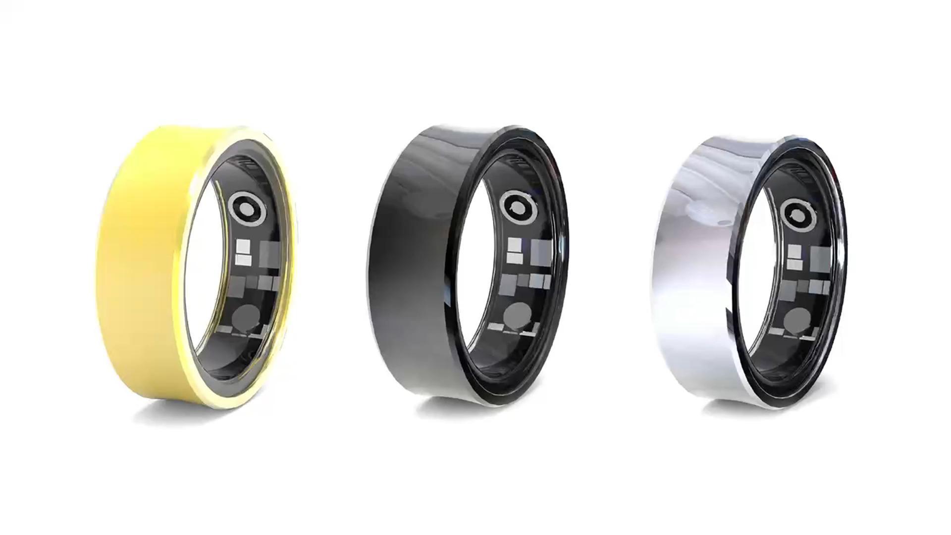 Smart Ring SEEKZERO - Titanium Fitness Tracker With Heart Rate, Sleep ...