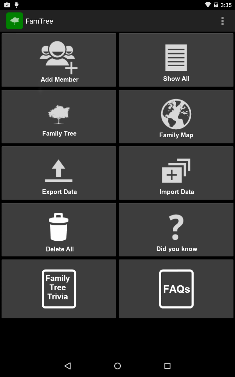 FamTree (My Family Tree) - App on Amazon Appstore