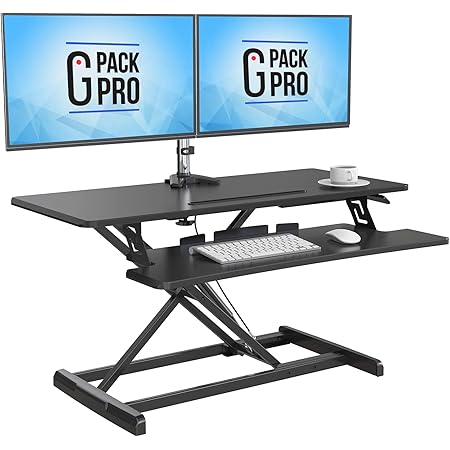 Amazon.com: Ergotron – WorkFit-S Dual Monitor Standing Desk Converter ...