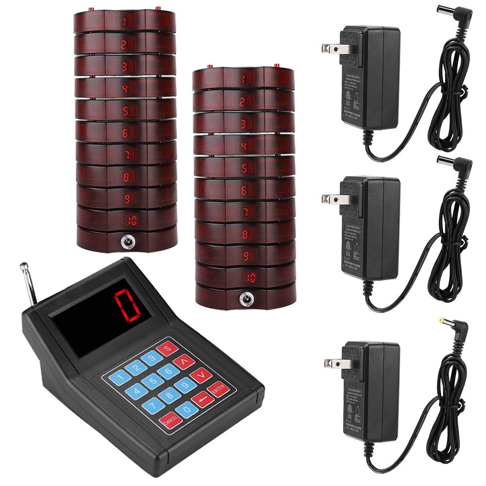 Buy Pager System, Restaurant Pager System Portable Wireless Calling ...