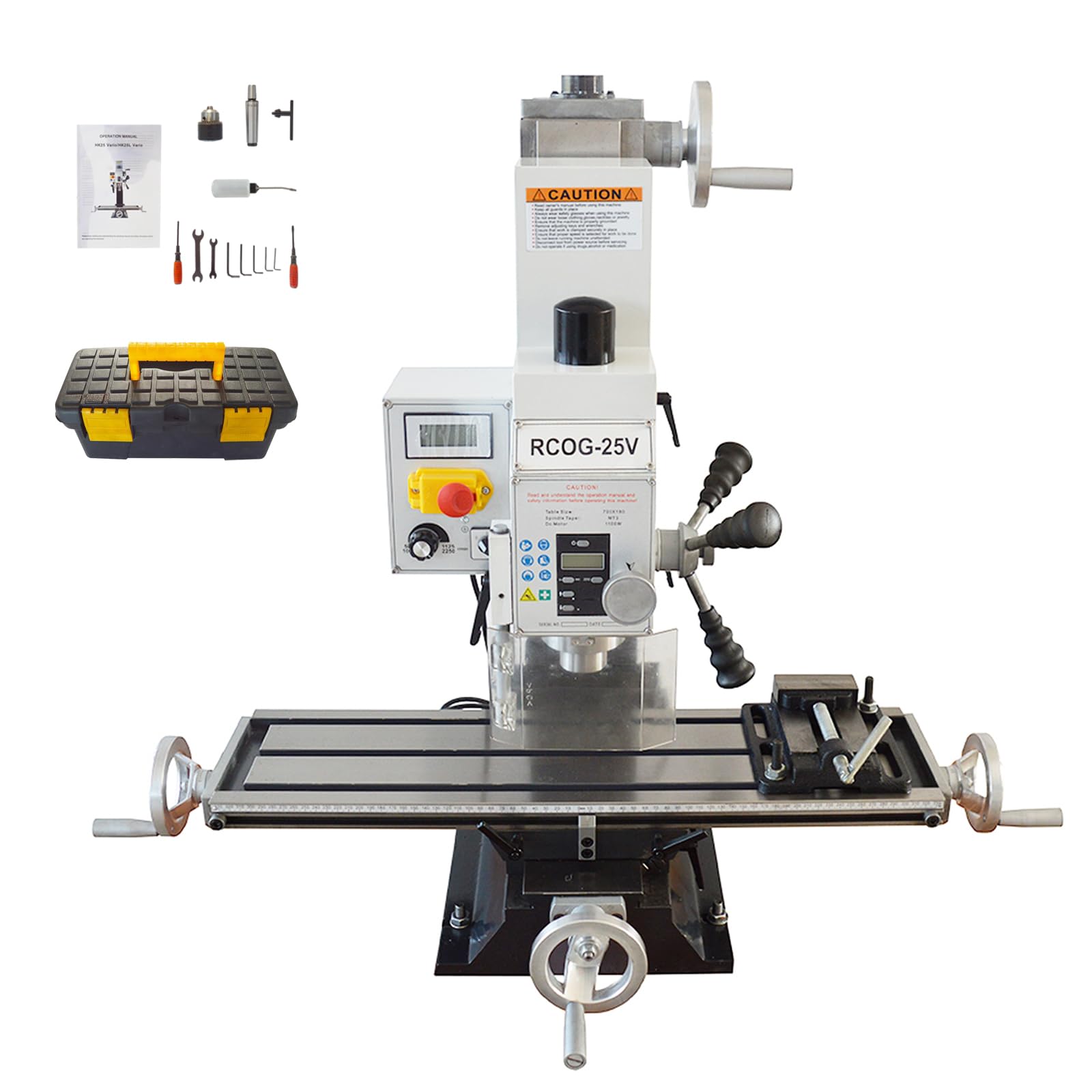 Yokoma Mini Drilling Milling Machine Benchtop Brushless Precision ...