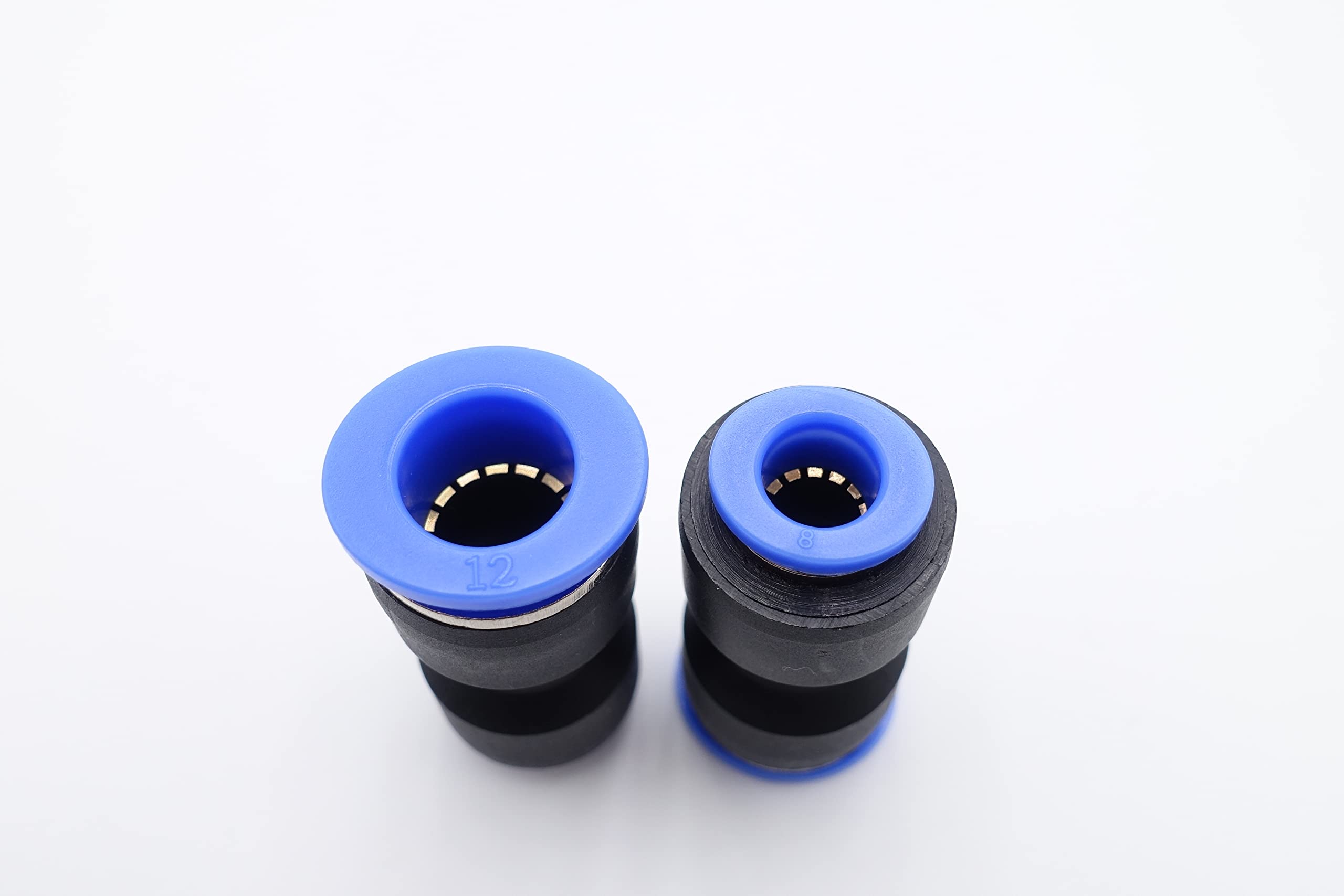 Snapklik.com : IVLPHA Push To Connect Fitting 12mm Tube OD X 8mm Tube ...