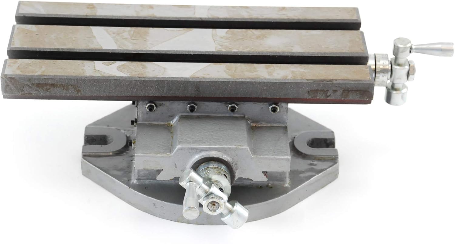 Amazon.com: SHARS 5-1/2" x 12" Compound Cross Slide Mill Drill Milling ...