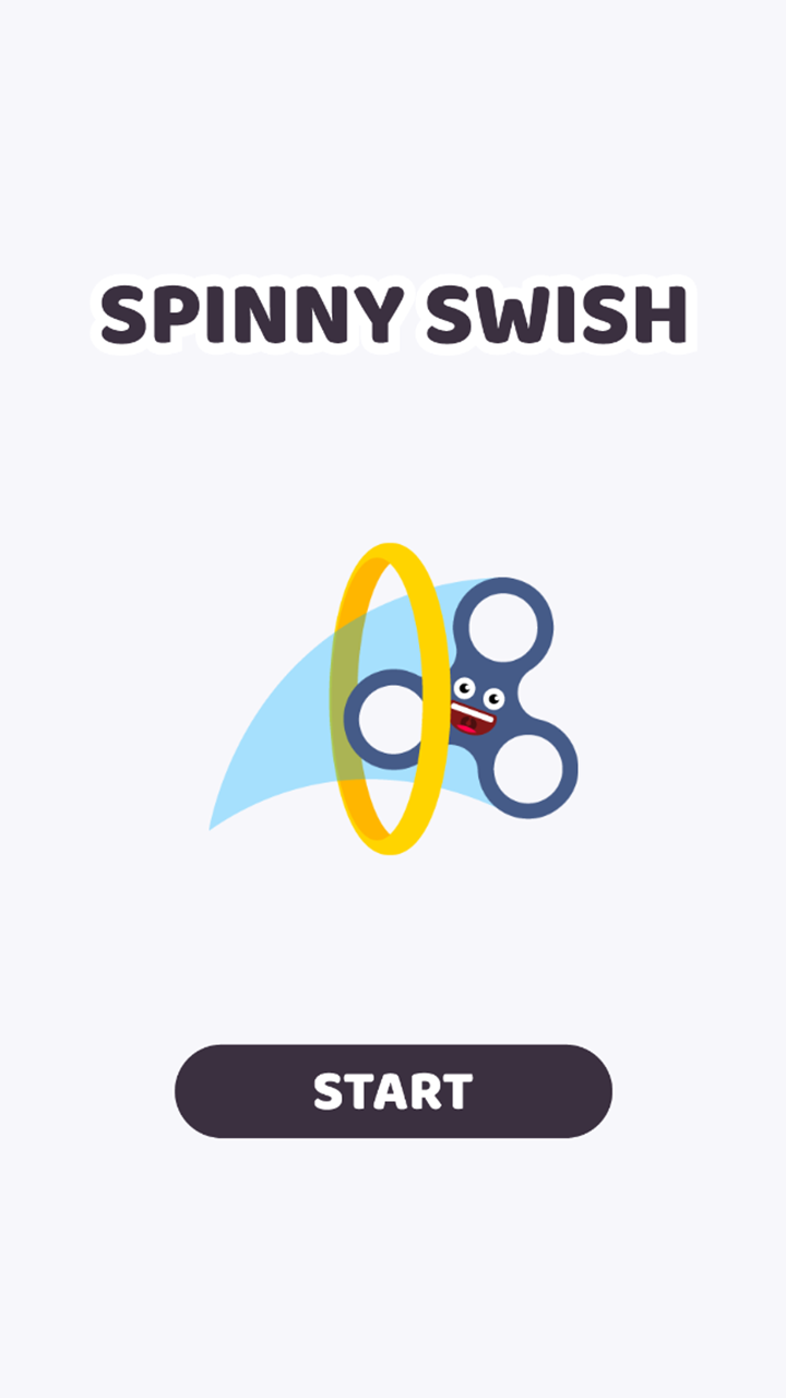Spinny Swish - Tiny Fidget Toy Flappy Hit Hoops: Spinner Stress Relief ...