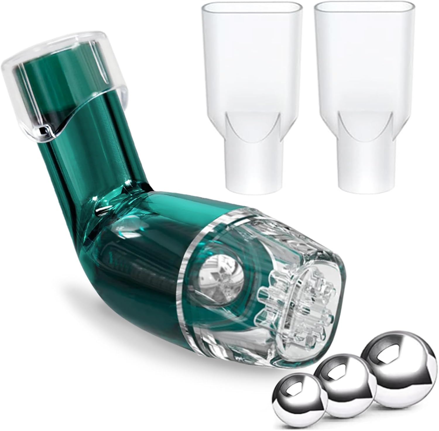 Amazon.com: Flutter Valve Lung Exerciser Device, Mucus Relief Device ...