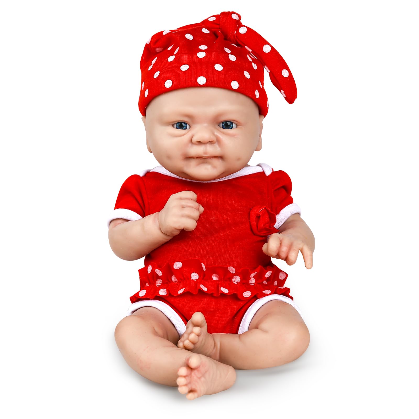 Amazon.com: IVITA 10 inch Reborn Baby Dolls Silicone Full Body ...