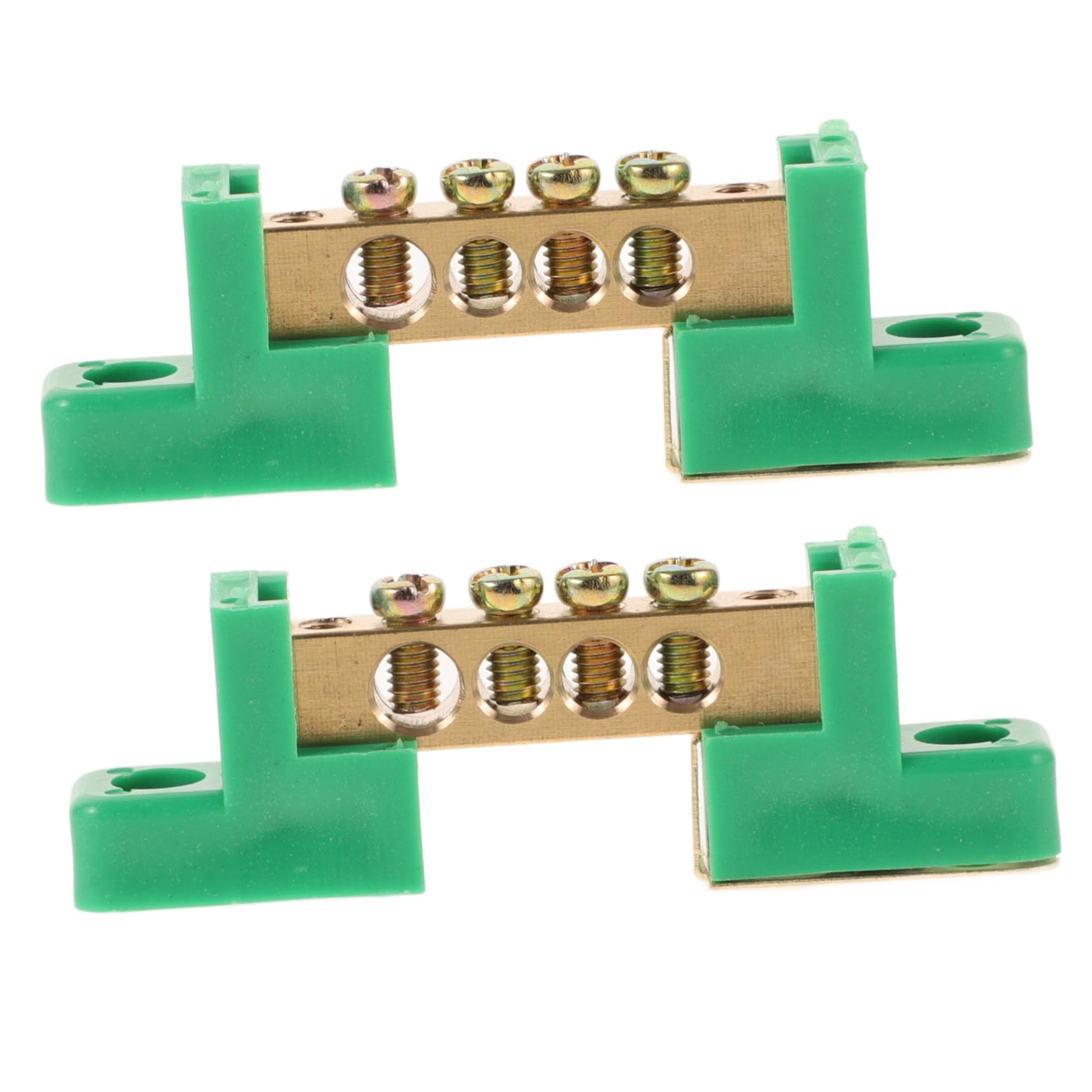 Buy HEALLILY 2pcs Copper Terminal Ground Kit Ground Distribution Block ...