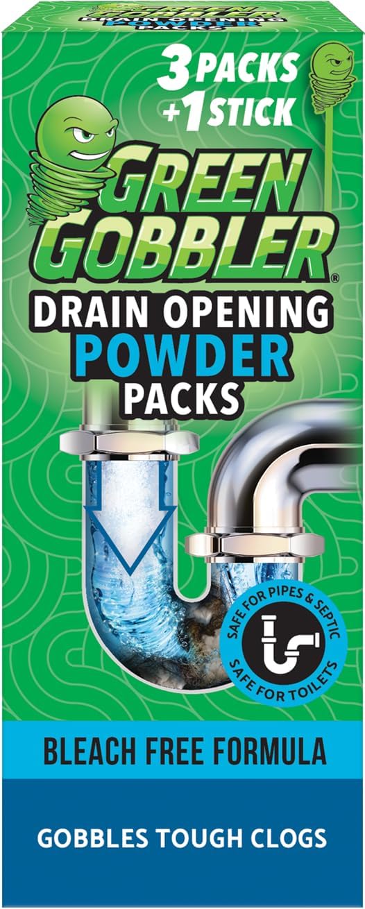 Amazon.com: Drain Clog Remover Powder Sink Drain Cleaner for Hair and ...