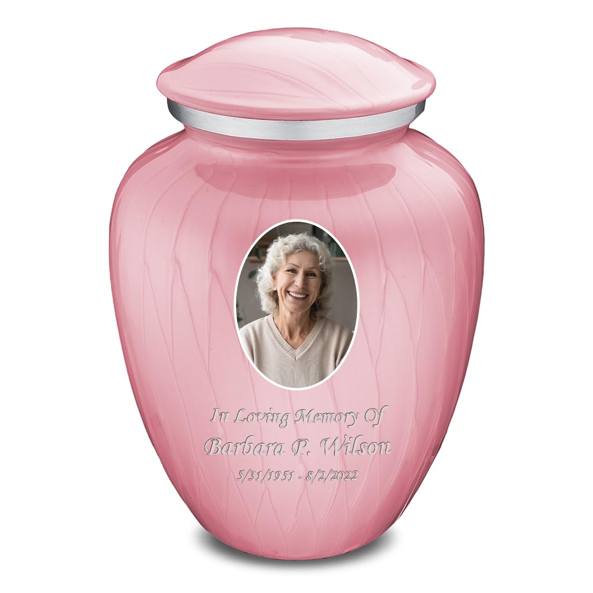 Amazon.com: Geturns Embrace Adult Personalized Picture Cremation Urns ...