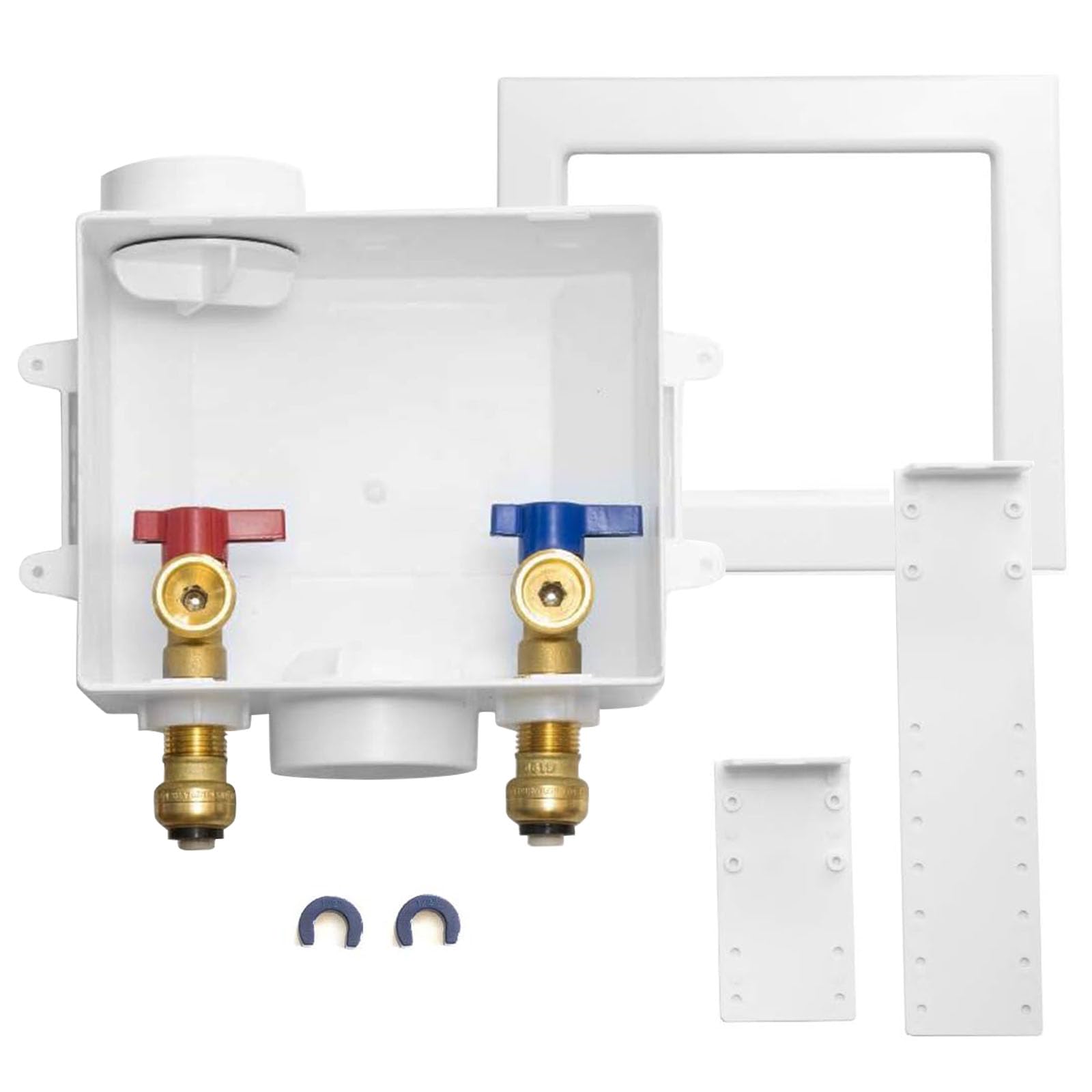 Amazon.com: Seelink Washing Machine Outlet Box, Center Drain/Side Drain ...