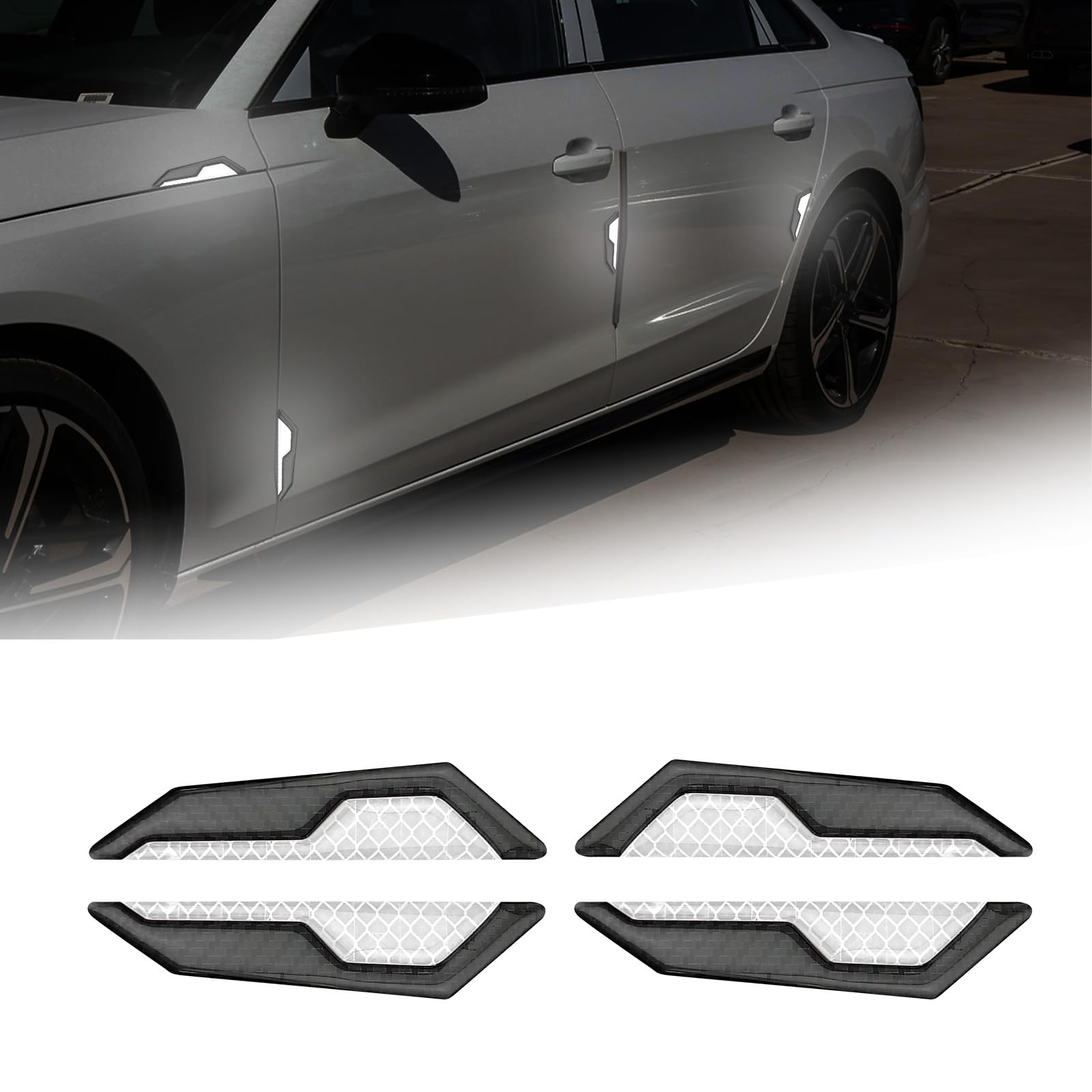 Amazon.com: ramuel Universal Car Body Side Door Fender Hood Bumper Trim ...