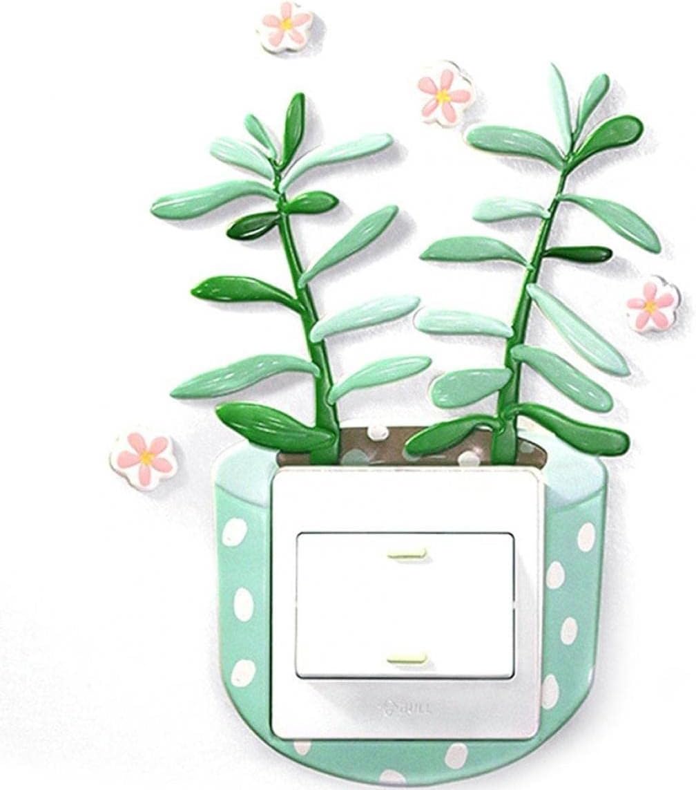 Danlai Switch Socket Stickers Cute Cartoon Power Socket Stickers ...