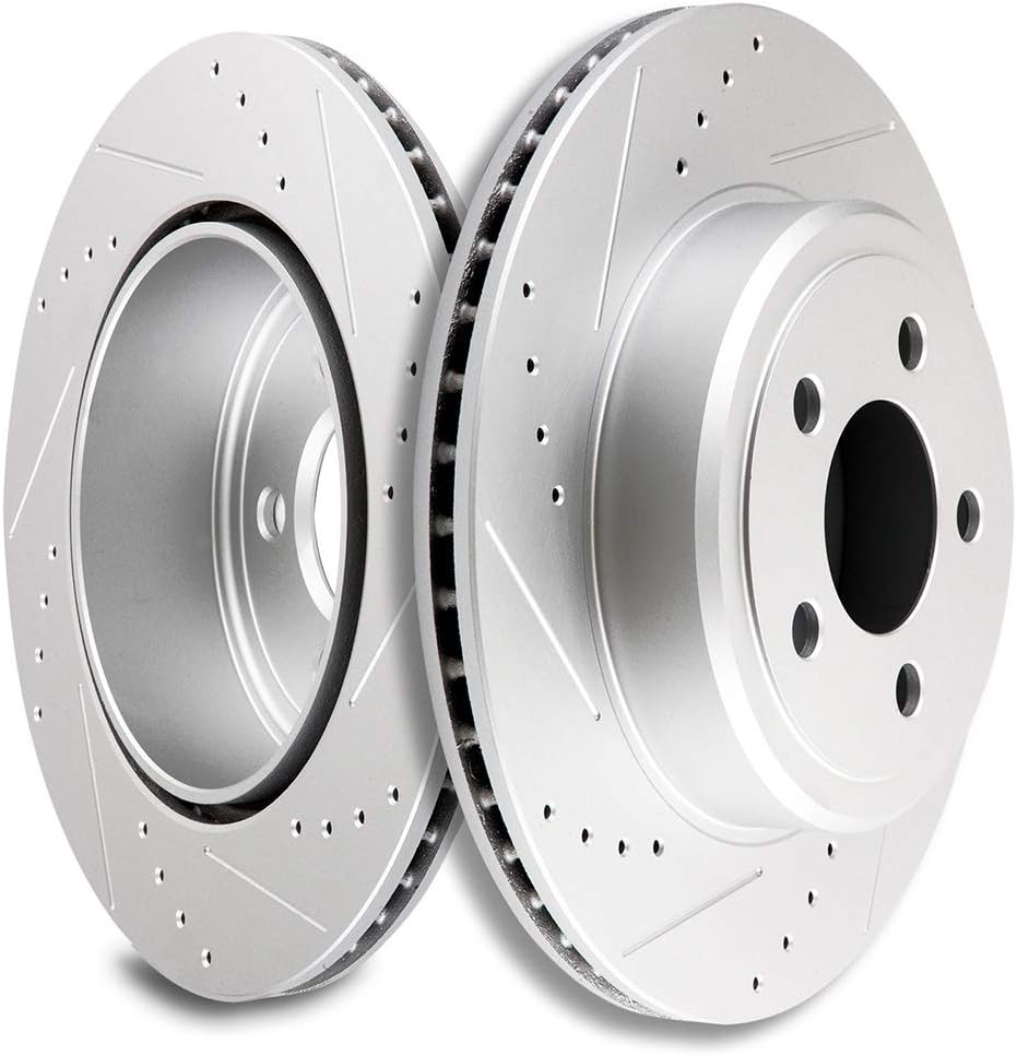 Amazon.com: for Dodge Rotors, SCITOO Brakes Rotors 2pcs Rear Drilled ...