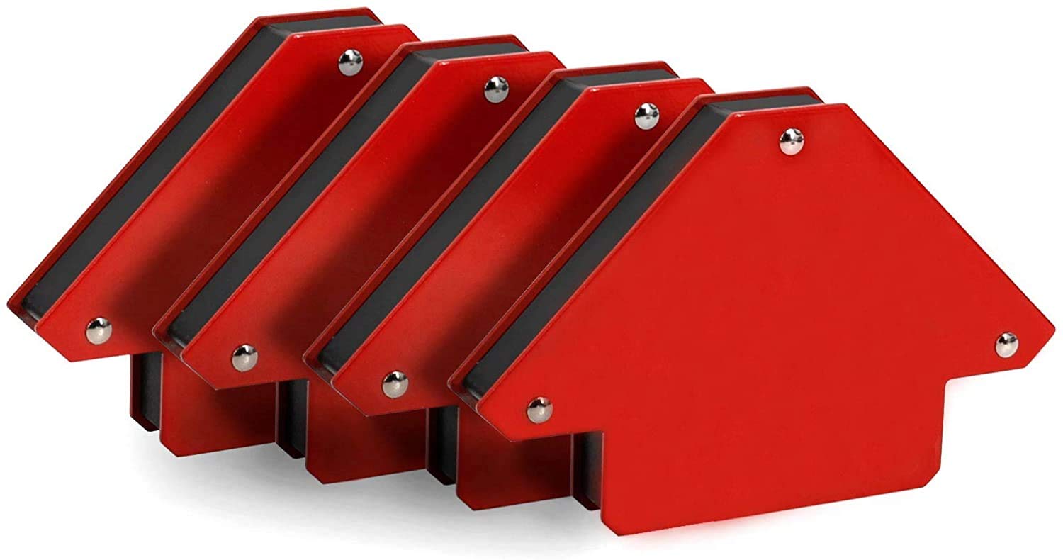 Buy 4pcs Arrow Welding Magnet Set Welder Magnetic Arrow Holder Support ...