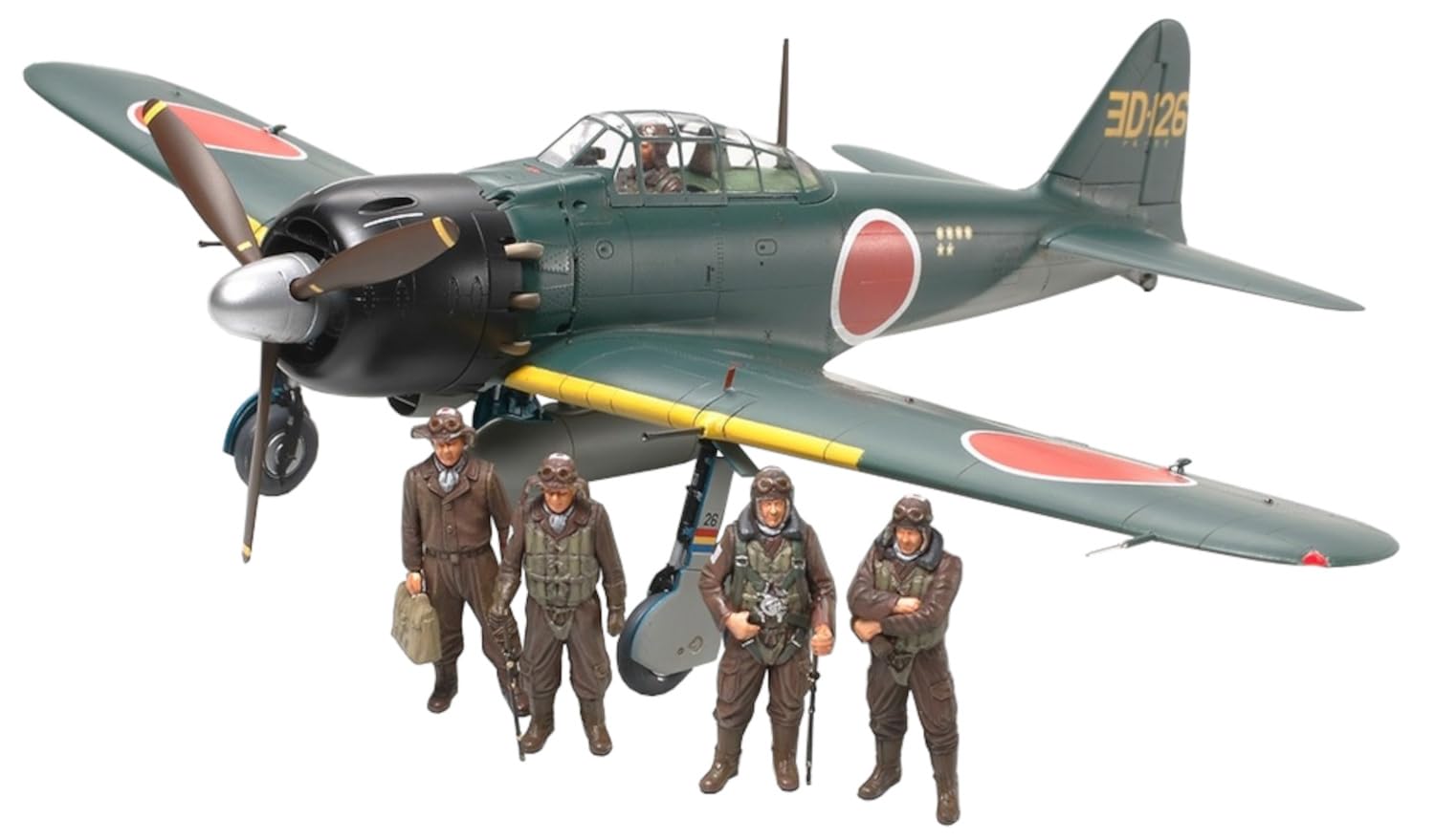 TAMIYA 61103 Mitsubishi Militär 61103-1:48 Japanische A6M5/5a Zero ...