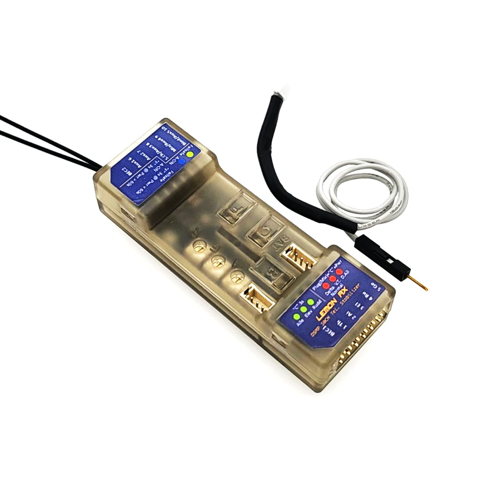 Amazon.com: Buddy RC Lemon Rx DSMP DSMX DSM2 Compatible 10-CH Telemetry ...