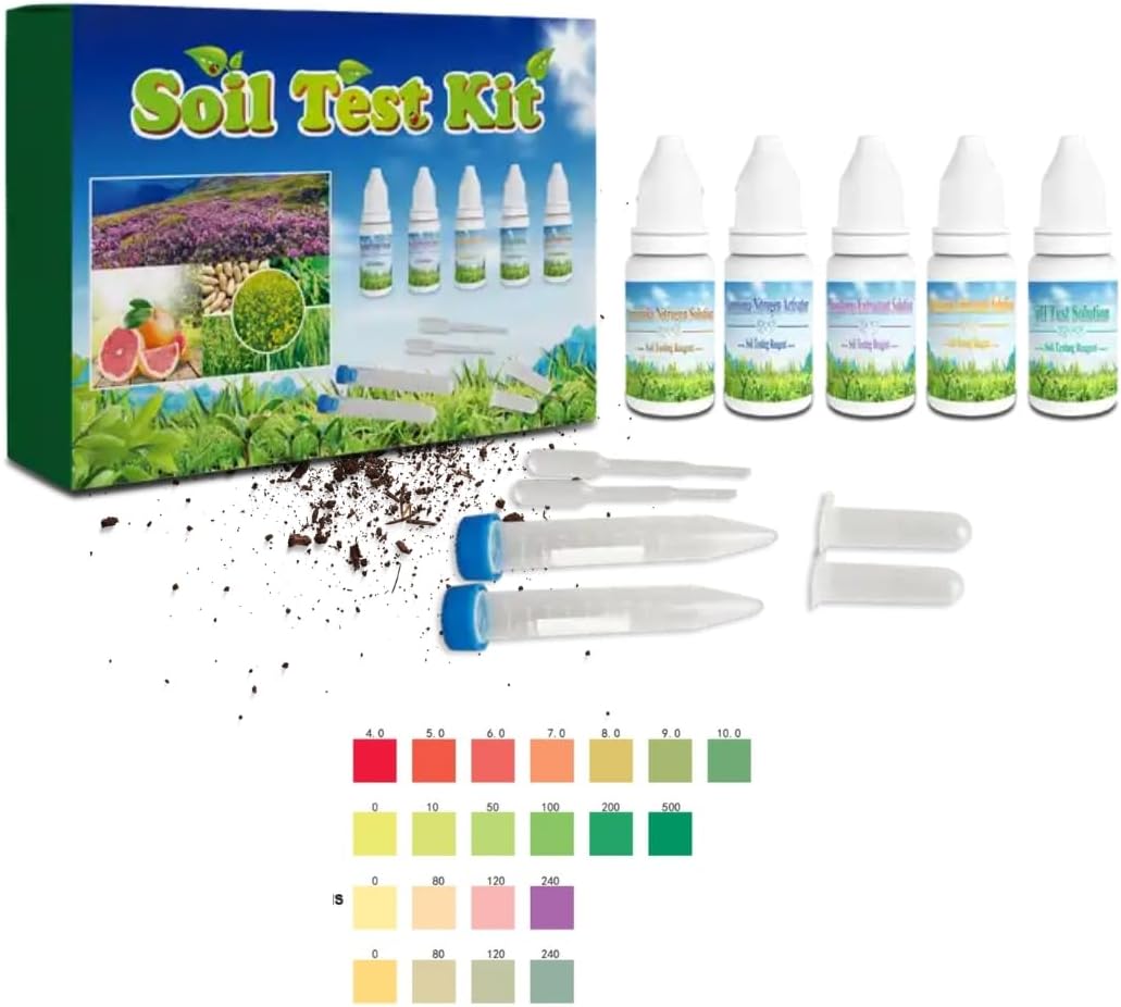 Luster Leaf 1662 Professional Soil Test Kit with 40 Tests : Amazon.co ...