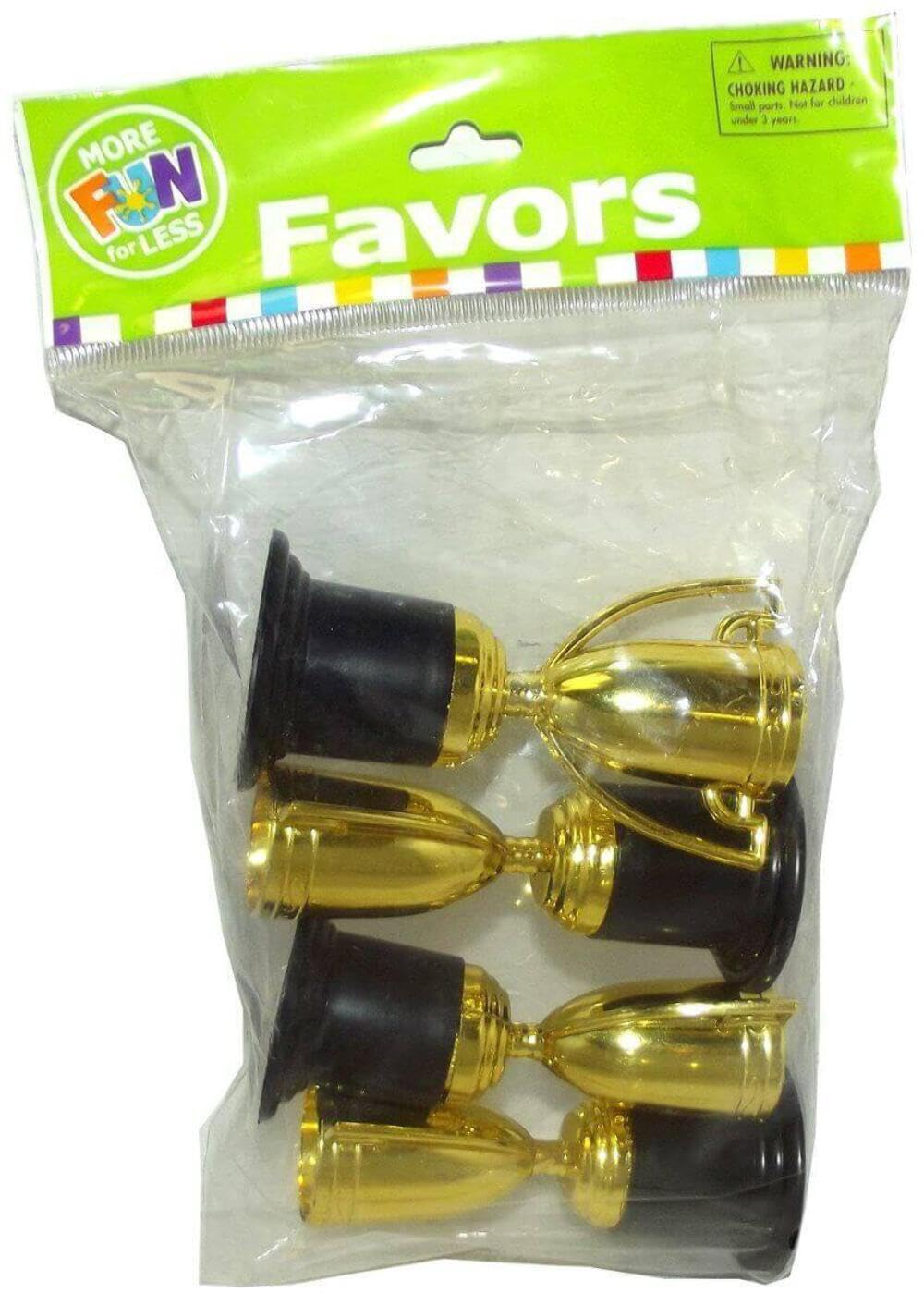 Amazon.com: Fun Express 4 ct 4" Plastic Trophies : Sports & Outdoors
