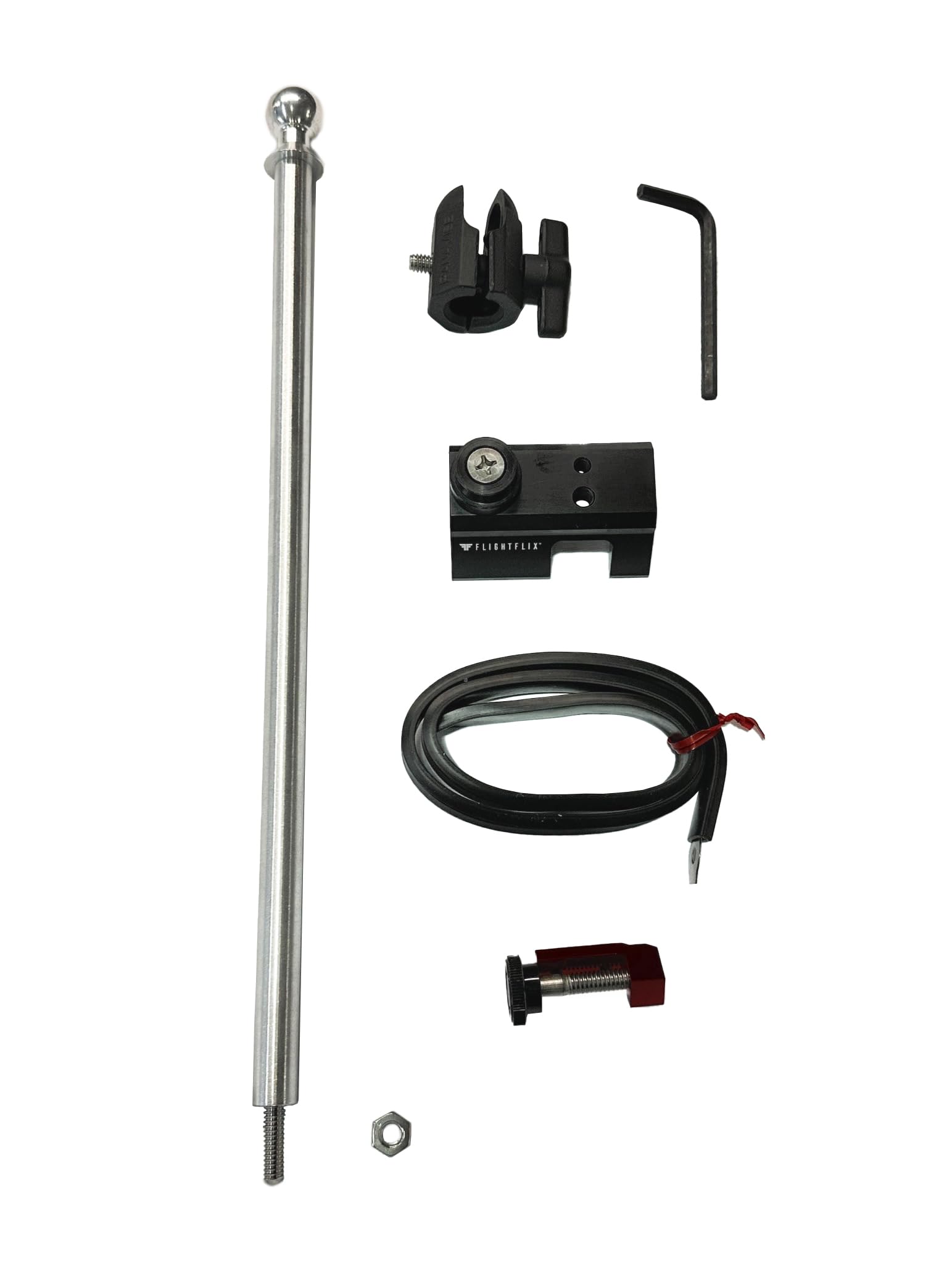 Amazon.com : FLIGHTFLIX Rock Steady 12" Strut Skid Pole 1" - 2.5 ...