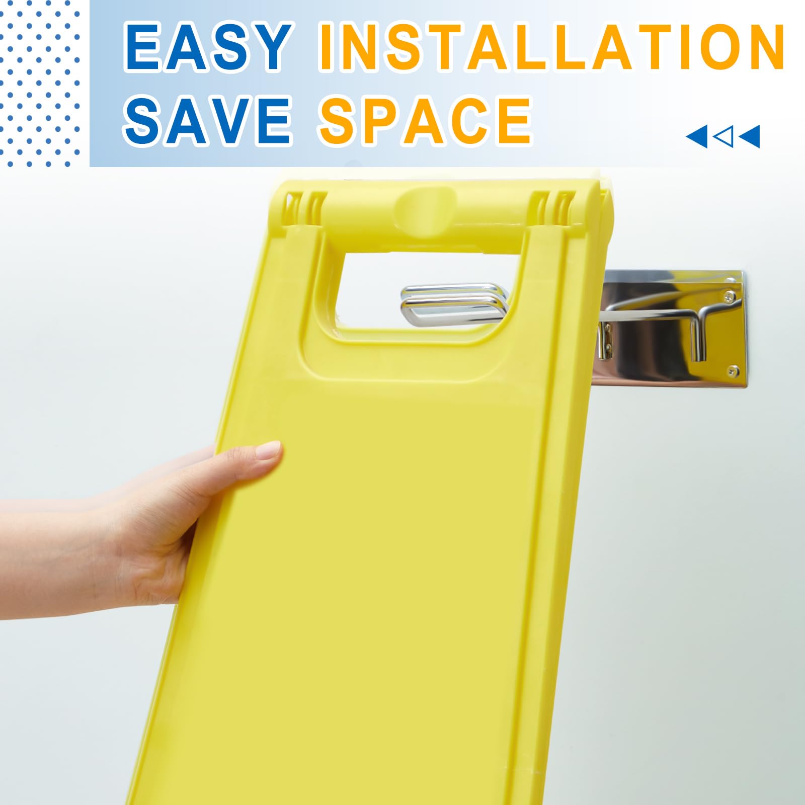 Snapklik.com : 2 Pcs Floor Safety Caution Sign Hangers Wall Mount Wet ...