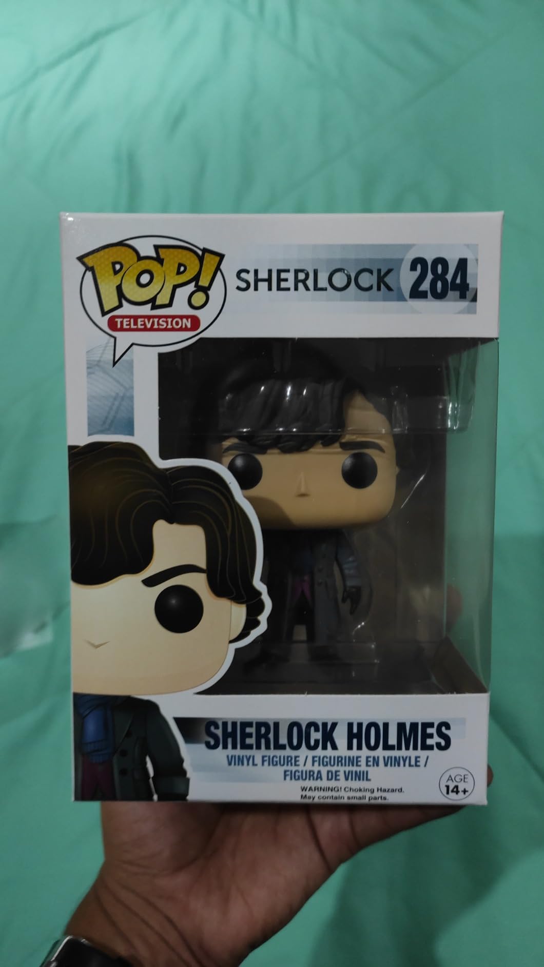 Amazon.com: Funko POP TV: Sherlock - Sherlock Holmes Action Figure ...
