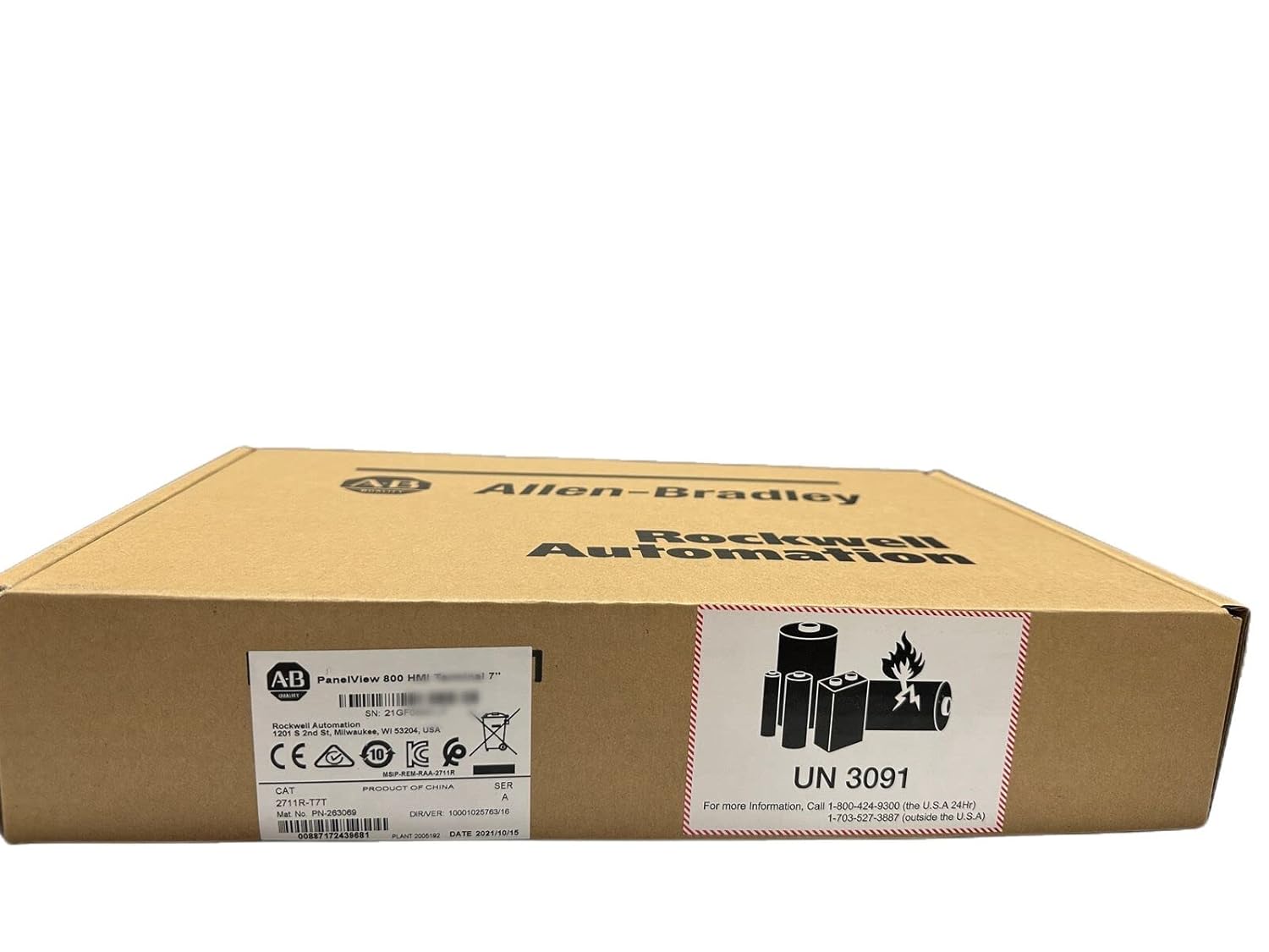 Amazon.com: New Original 2711R-T7T PanelView 800 HMI Color Terminal 7 ...