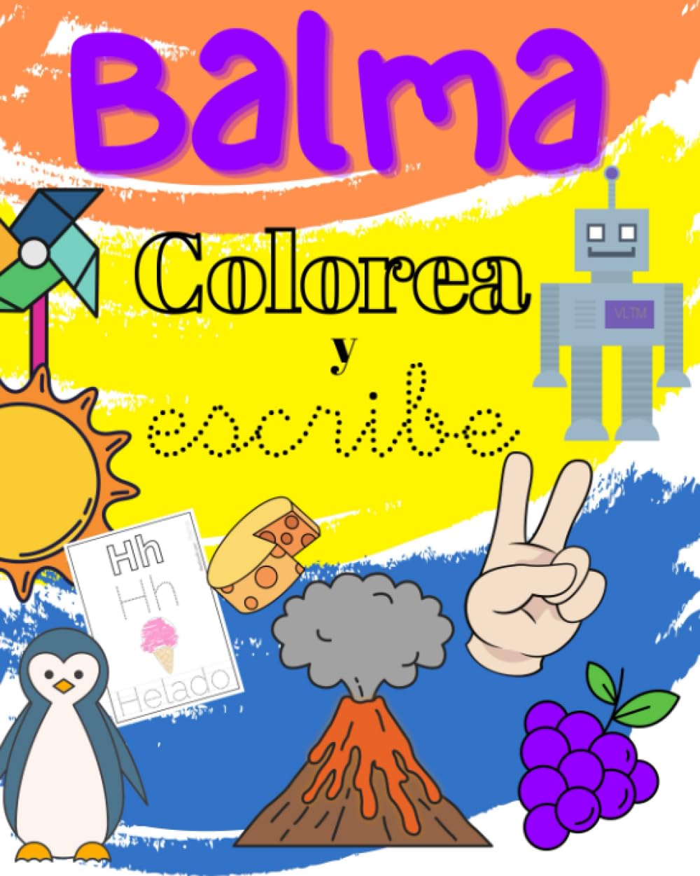 Amazon | Balma Colorea y escribe: Colorea y escribe, abecedario y ...