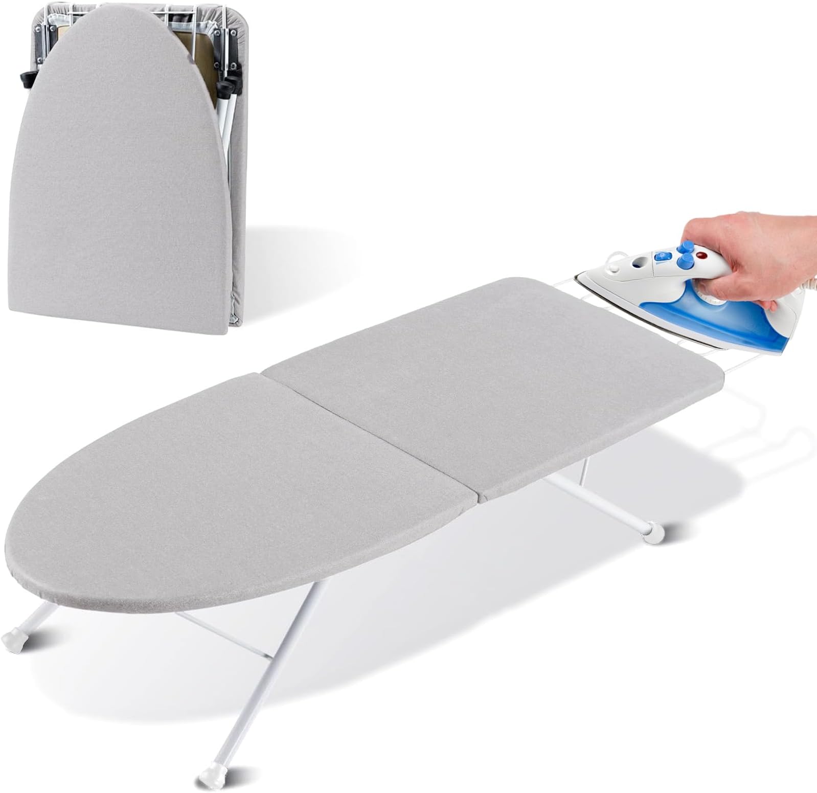 Tabla de planchar plegable con almacenamiento de hierro，Tabla de ...