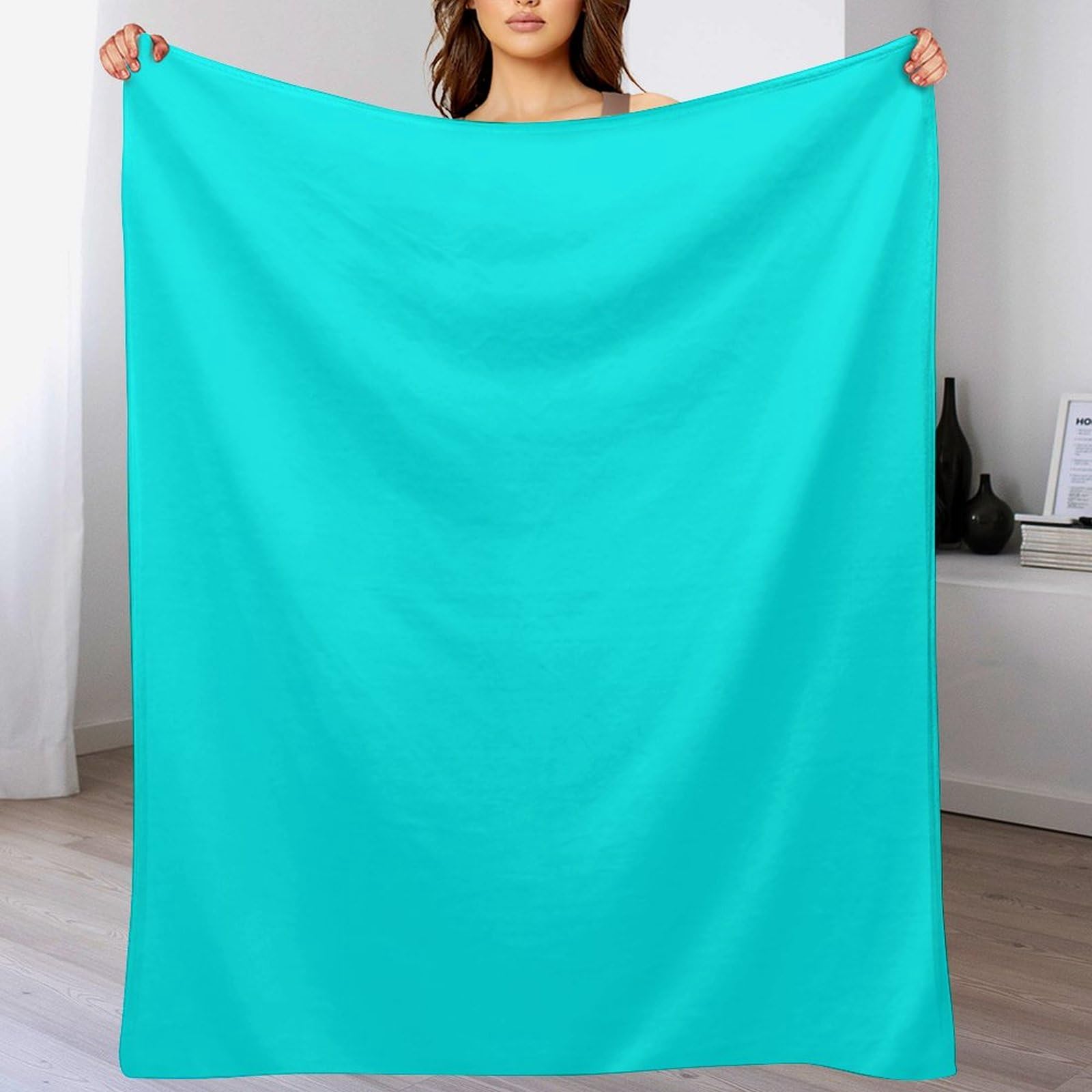 Solid Neon Aqua