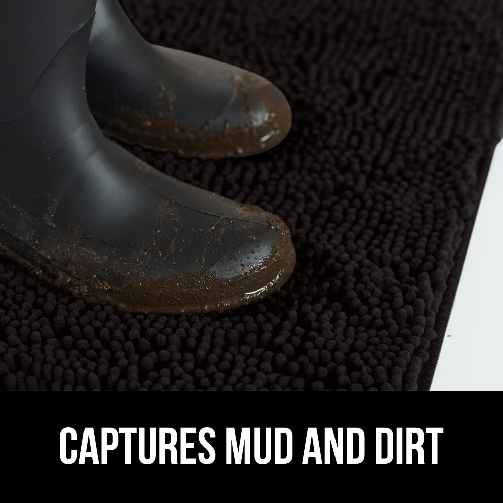 Snapklik.com : Soak Stopper Absorbent Chenille Indoor Doormat, Muddy ...