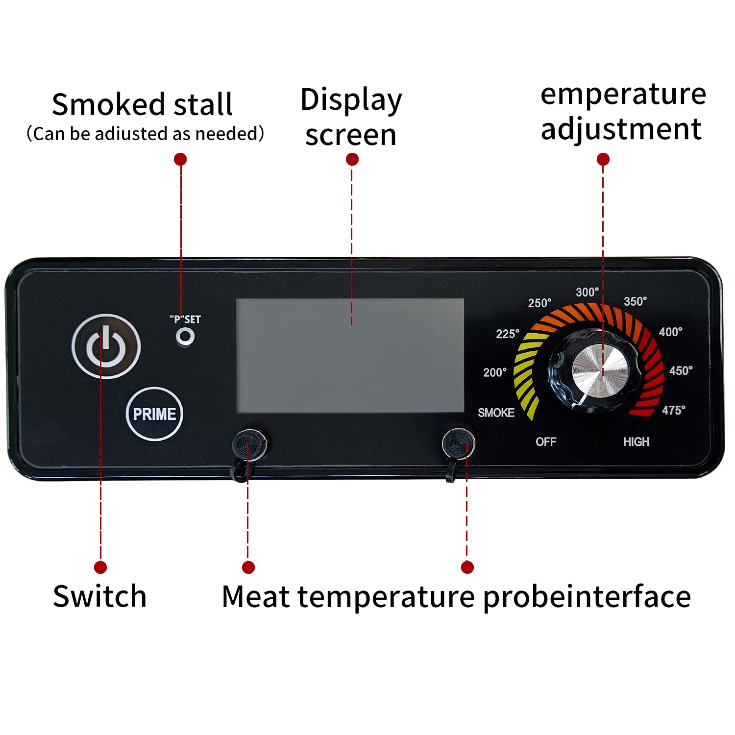 Grill Controller Board Replacement Part 120V 60Hz Compatible with Pit ...