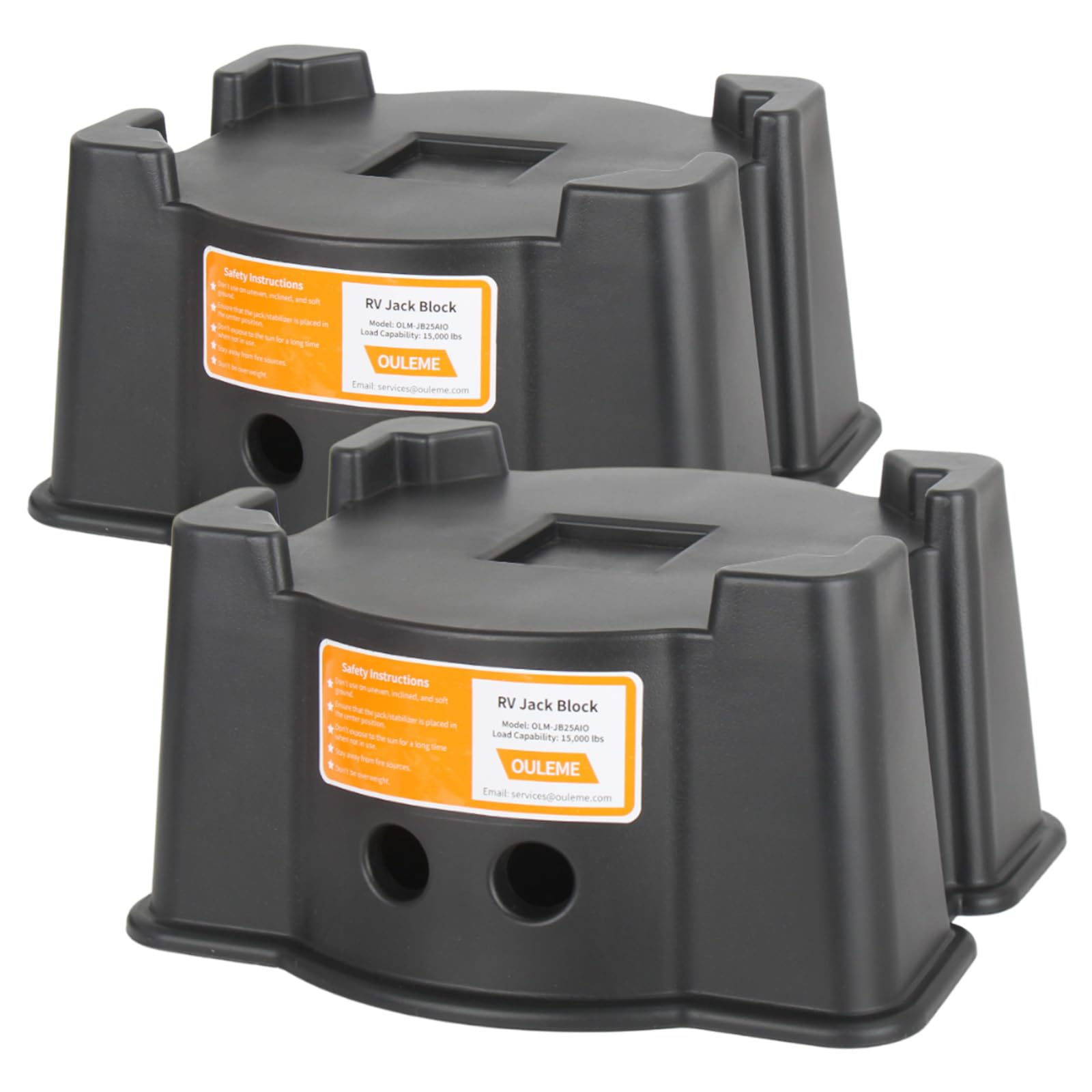 Heavy Duty Trailer Jack Block, for RV Camper Travel Trailer 5th Wheel ...