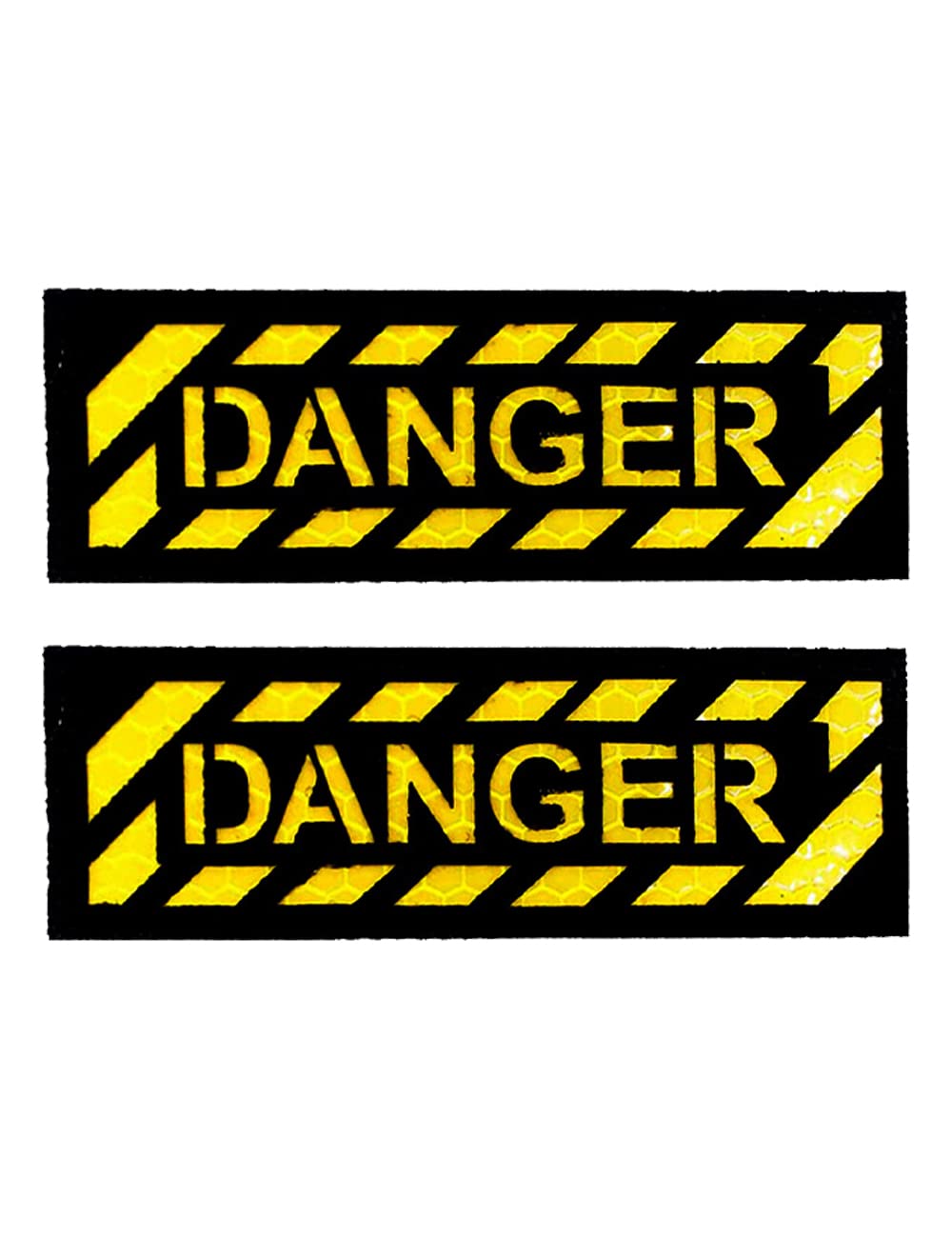 Amazon.com: 2 PCS AliPlus Danger Patches IR Infrared Reflective Patches Laser Cut Patch Tactical ...