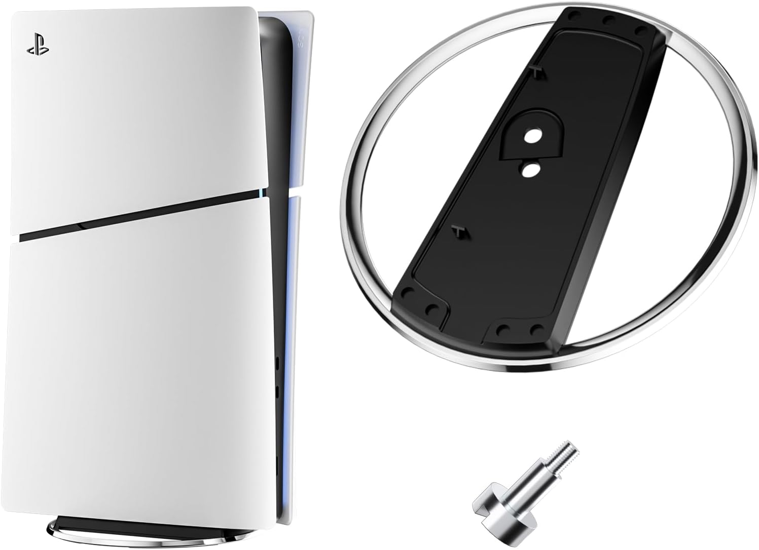 Amazon.com: OLCLSS Stand for PS5 Console with Screw,Anti-Rollover and ...