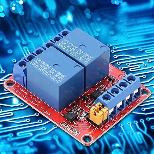 HiLetgo 12V 4 Channel Relay Module with OPTO-Isolated Support High and ...