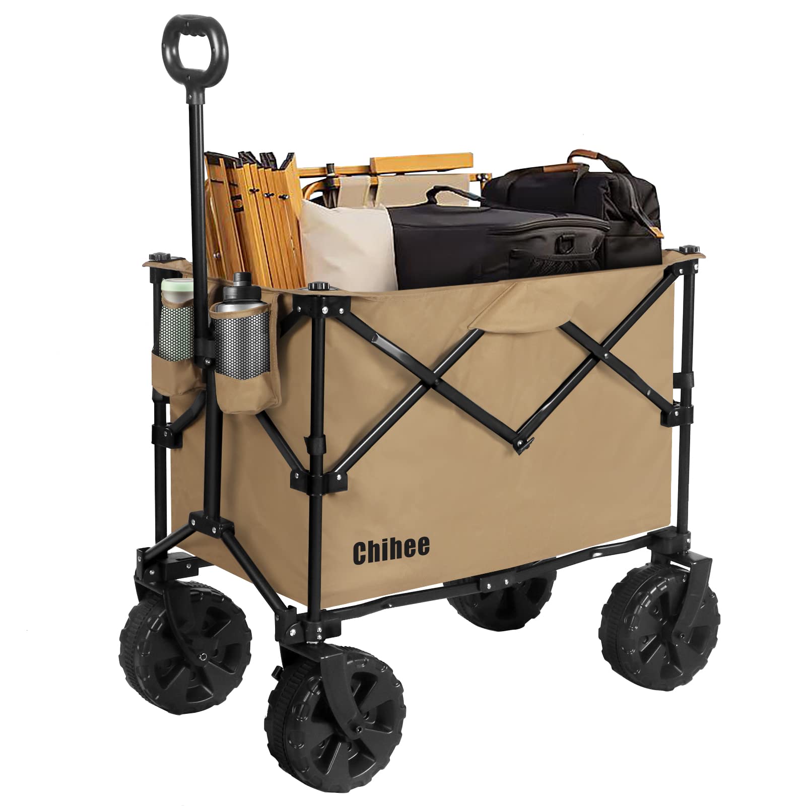 Wagon Heavy Duty Work Large Four Wheel Metal Garden Wagon With Drop