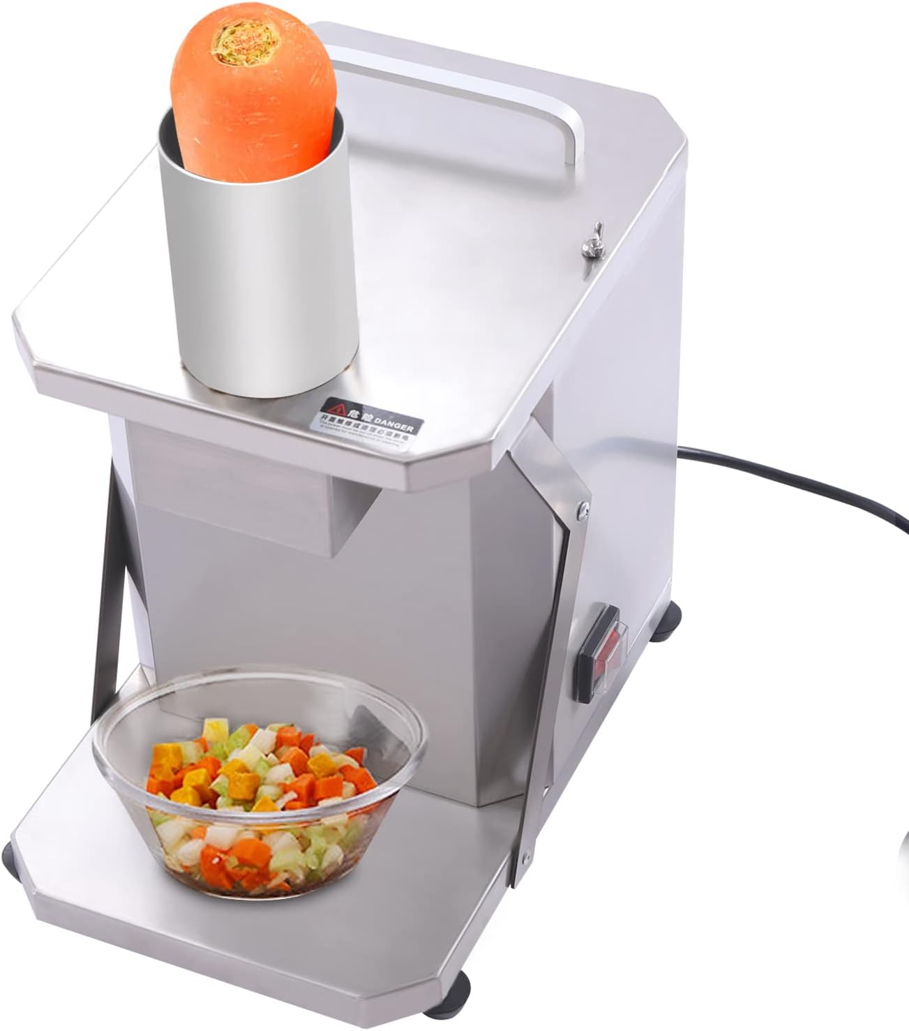 Amazon.com: Electric Vegetable Chopper Dicer 5/16’’ 15/64’’ Blade ...