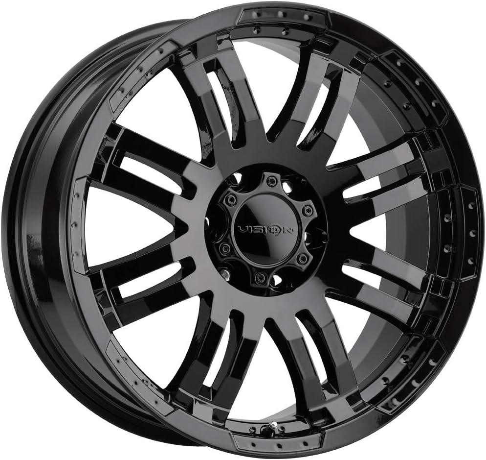 Amazon.com: Vision 353 TURBINE Custom Wheel - 16x8, 0 Offset, 6x139.7 ...