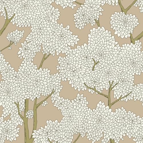 JiffDiff Tree Wallpaper Peel and Stick Jungle Wall Paper Forest Mural ...