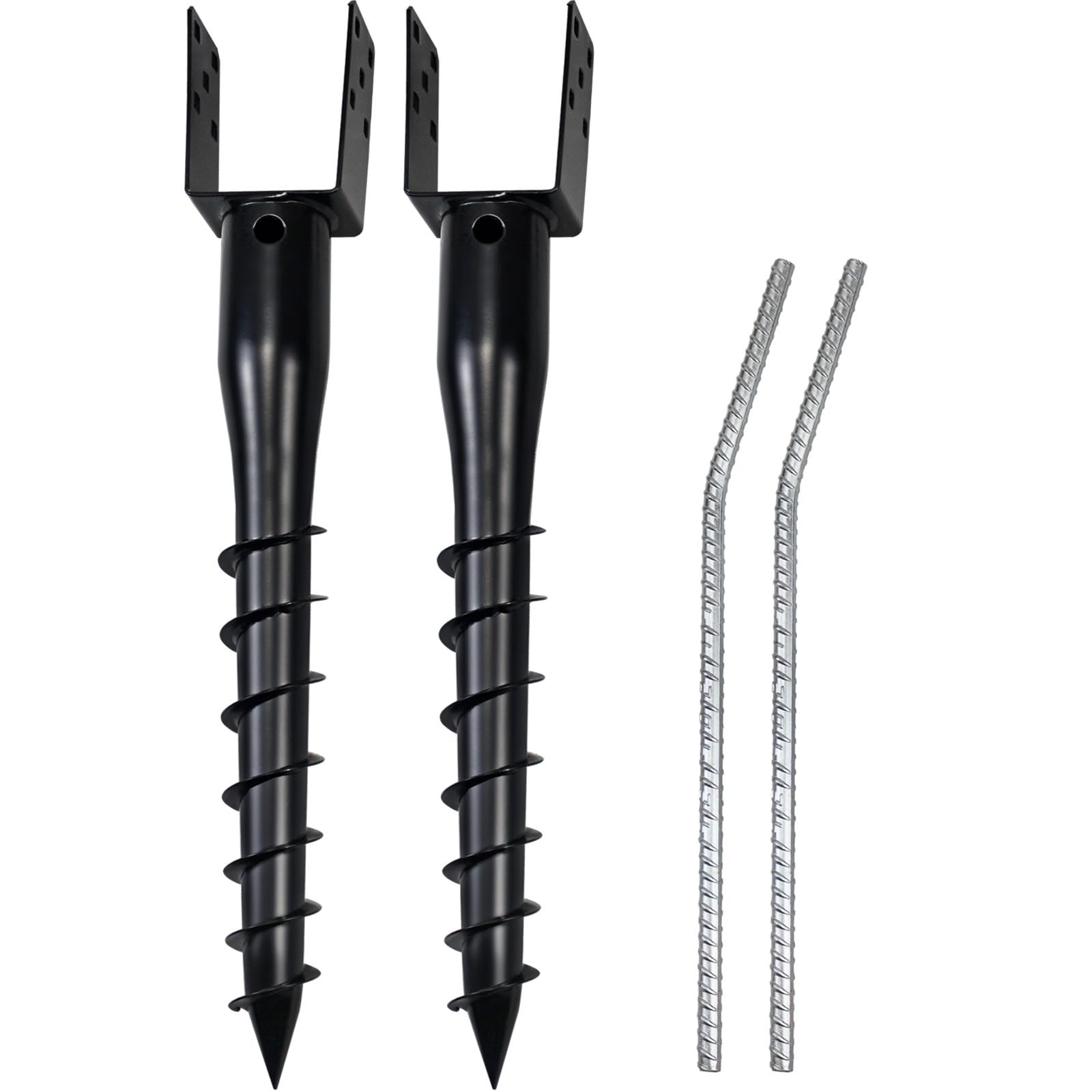 Amazon.com : YXJSTO No Dig Ground Anchor 4x4 Post (3.5 x 3.5 inch / 3.6 ...