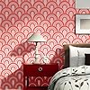 Amazon.com: J BOUTIQUE STENCILS Wall Stencils Scallop Pattern Allover ...