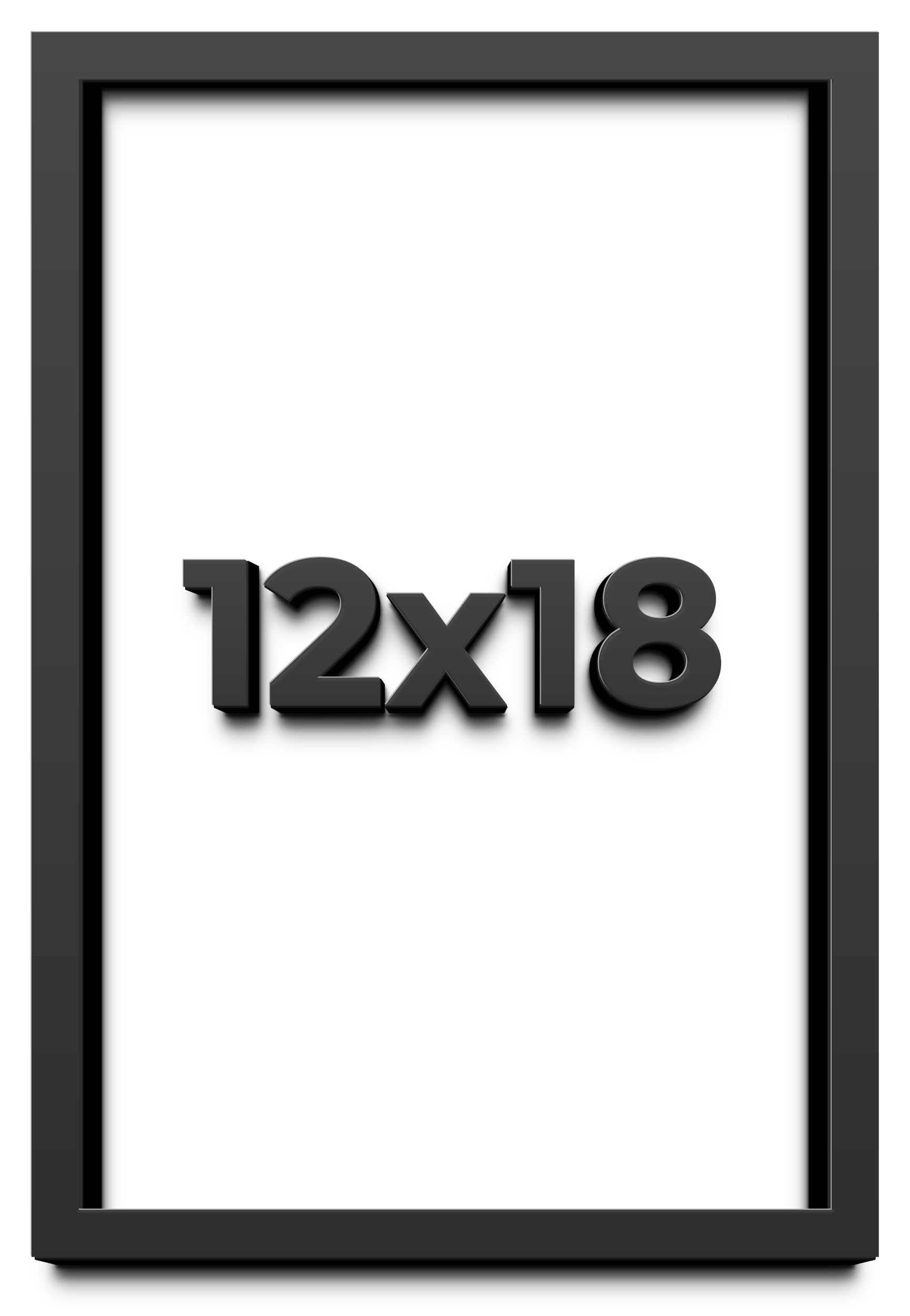 Amazon.com - 12x18 Shadow Box Frame Black | 1 Inch Deep Solid Wood ...