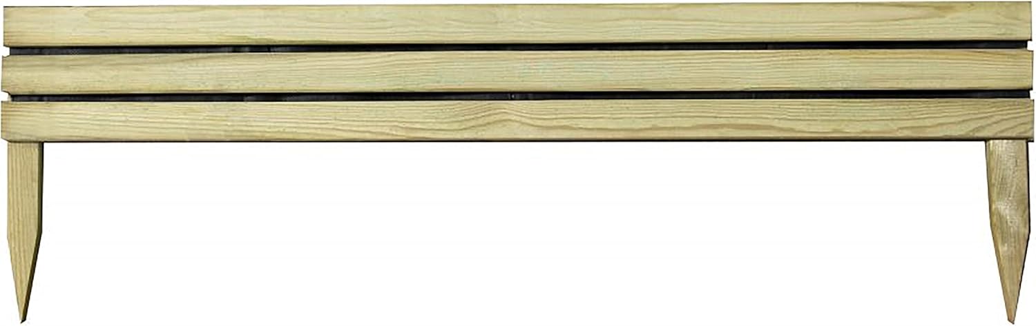 Forest Garden Slatted Edging - 1.2m - Pack of 4 : Amazon.co.uk: DIY & Tools