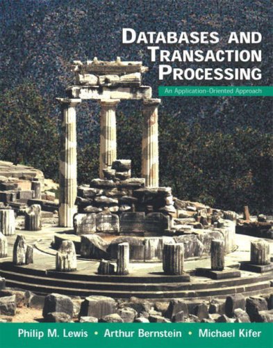 Databases And Transaction Processingan Application Oriented Approach With Oracle 9i Package 