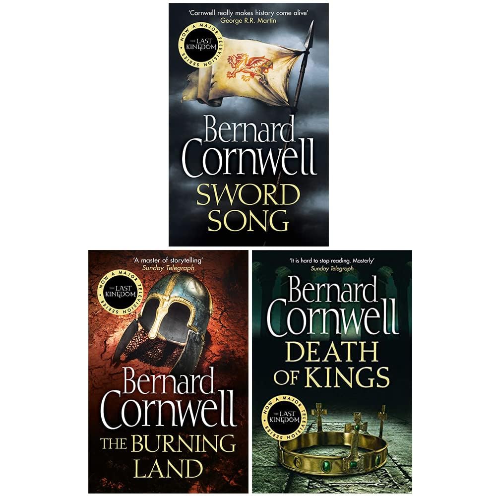 The Last Kingdom Saxon Tales Series (4-6) Collection 3 Books Set by ...