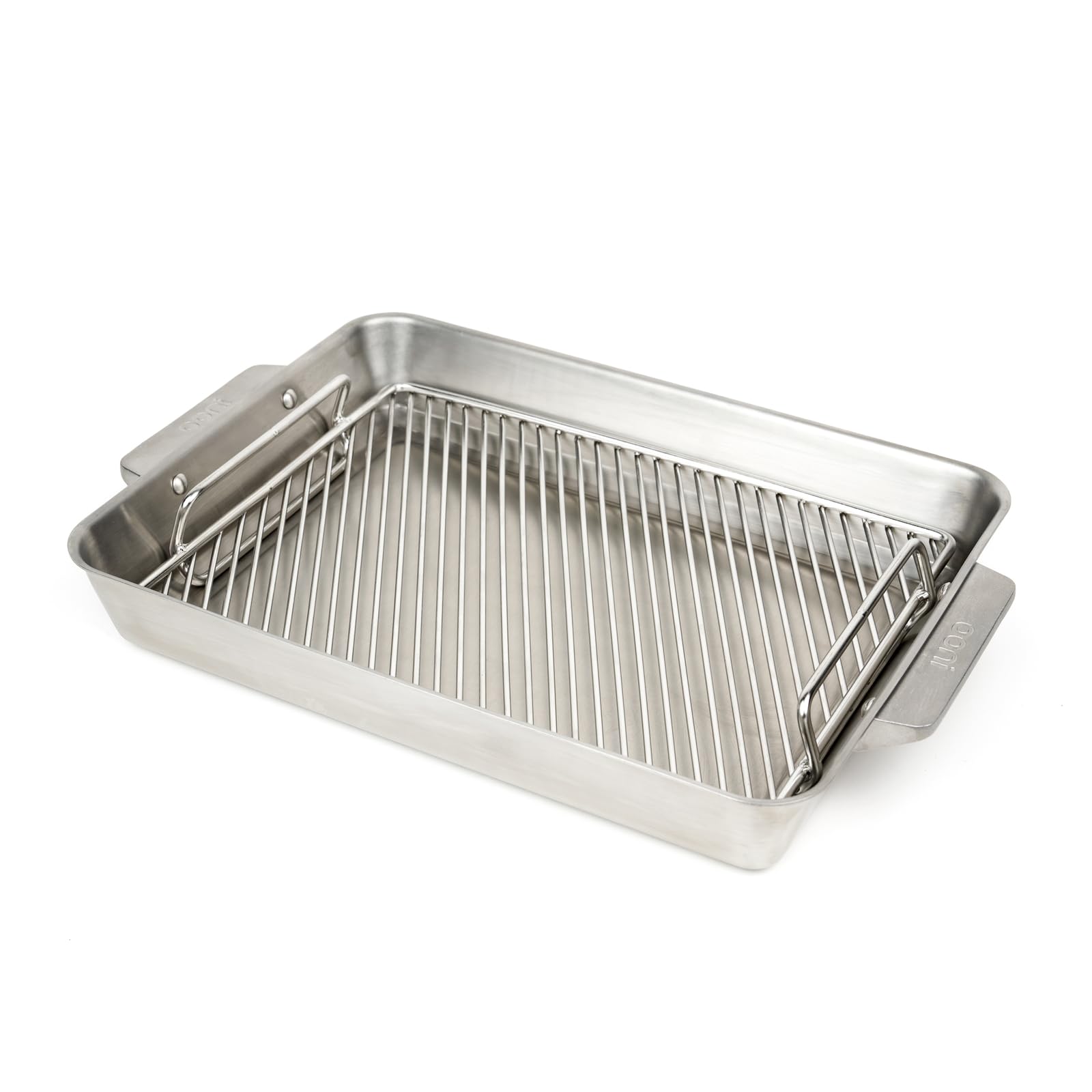 Amazon.com: Ooni Large 17" x 12" Roasting Pan - Non Stick Stainless ...