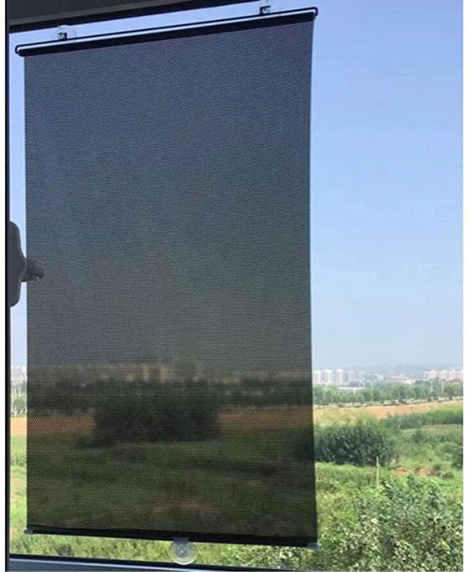 1pc Blackout Blind Shade with Suction Cups Temporary Portable Window ...