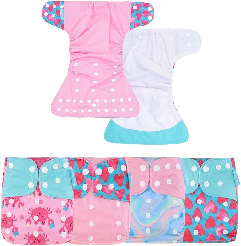 Amazon.com: BaeBae Goods Adjustable Cloth Diapers for Boys and Girls ...
